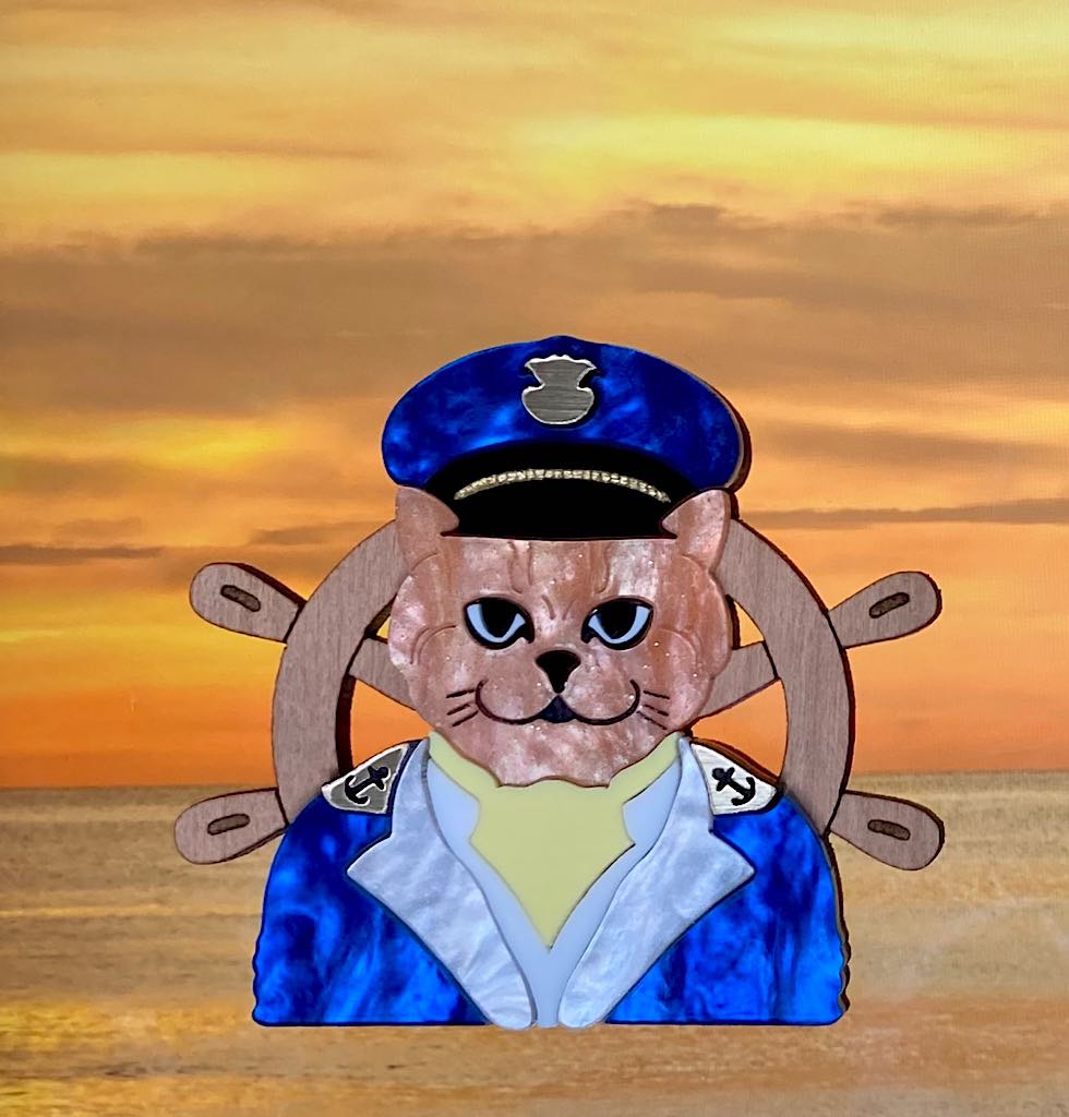 Tantalising Treasures : Distinguished Friends : Captain Tom Brooch ...